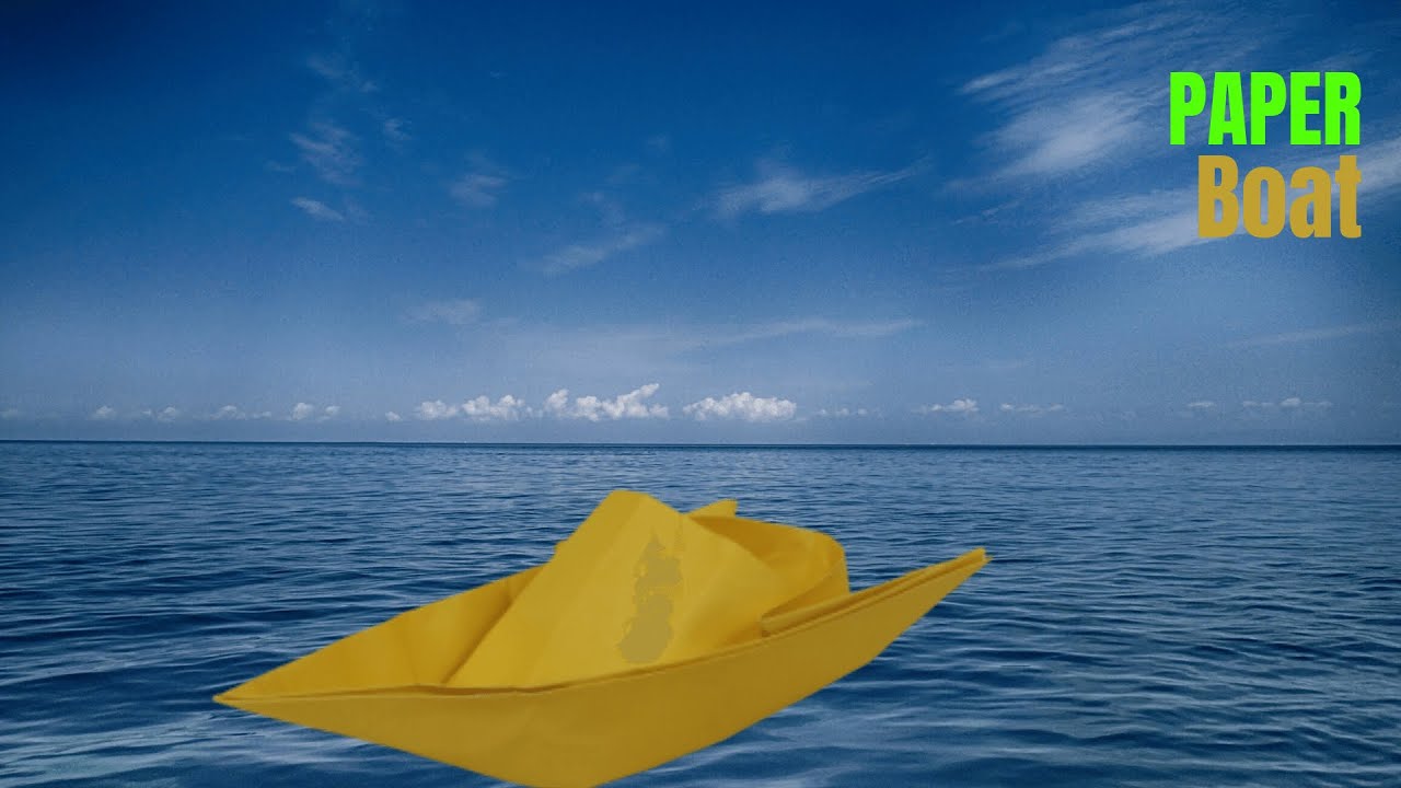 How to Make a Origami Paper Speed Boat | Origami Boat | Origami ...
