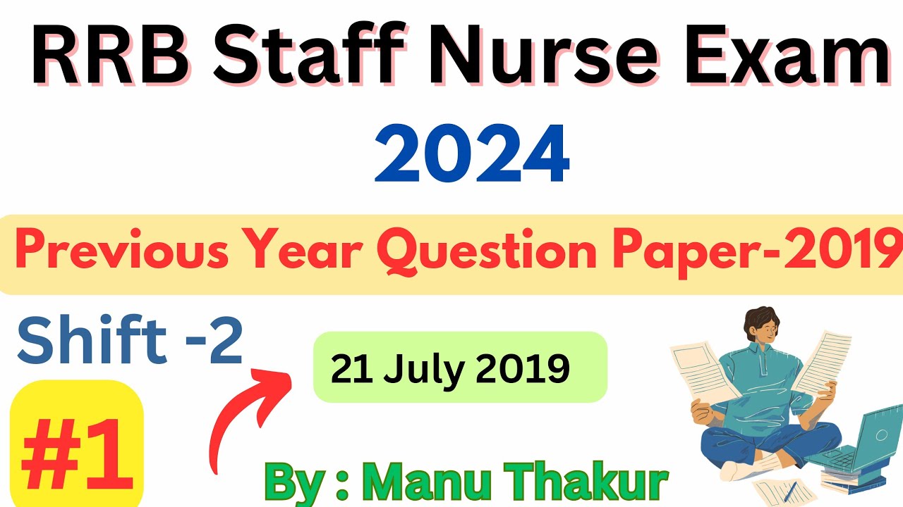 RRB Nursing Officer Previous year question Paper|RRB Nursing ...
