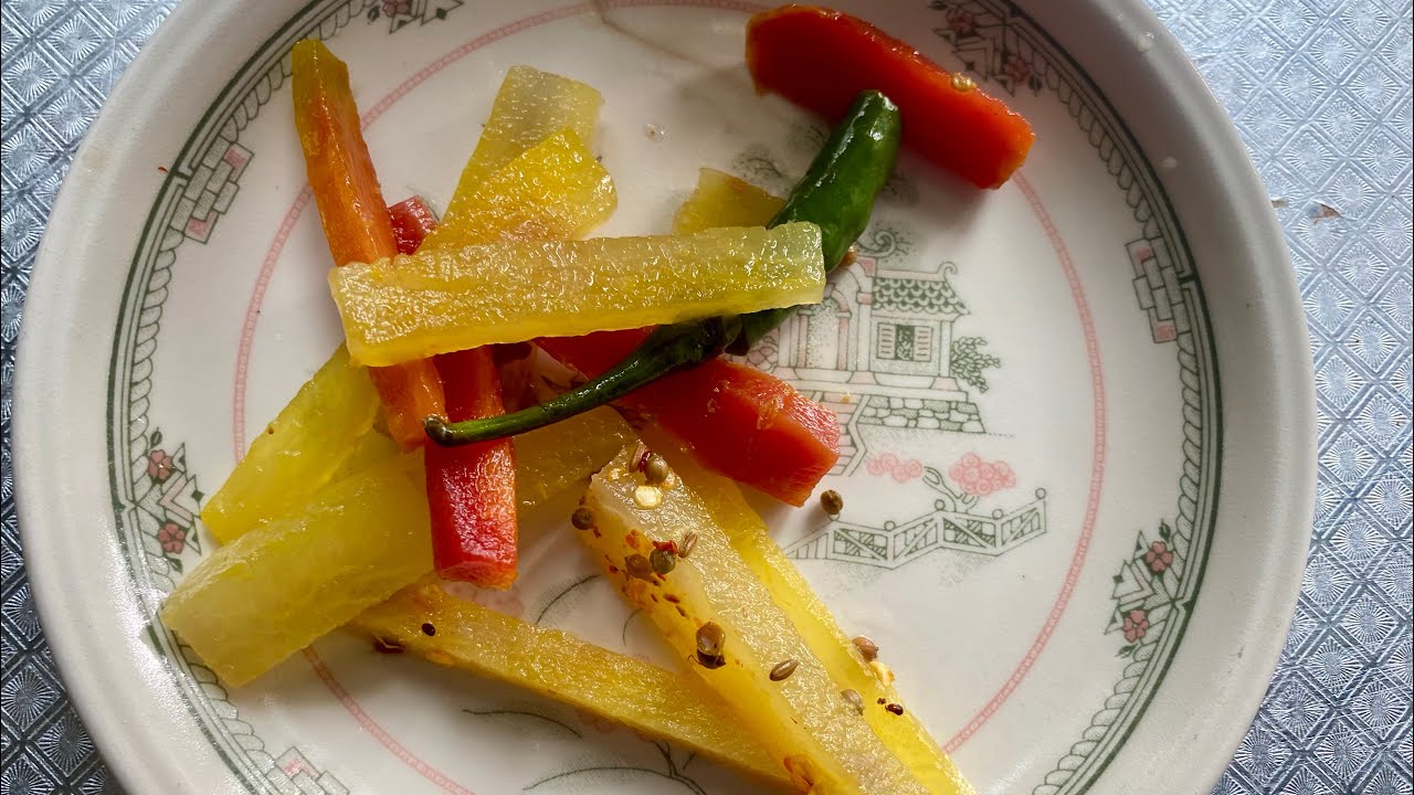 Homemade achar easiest recipe | Vegetable achar recipe | Homemade easy ...