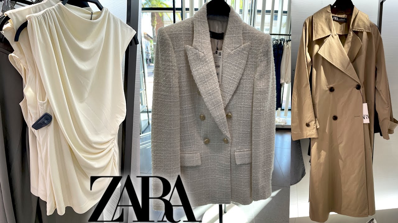 ZARA SPRING'23 / BEIGE COLLECTION NEW IN - YouTube