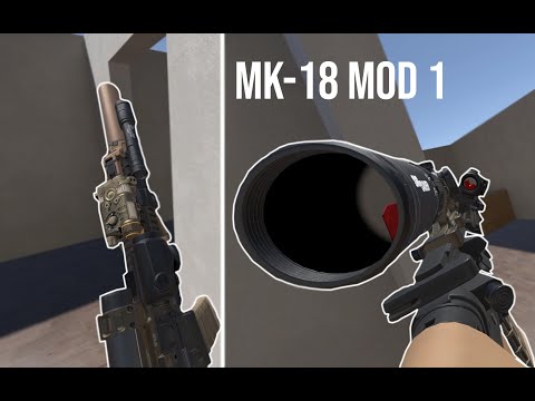 H3VR - "TACTICAL" MK-18 Mod 1 Room Clearing (Mods) - YouTube