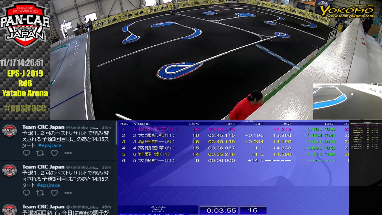 EPS-J 2019 Rd6@Yatabe Arena - Qualify-3 - YouTube
