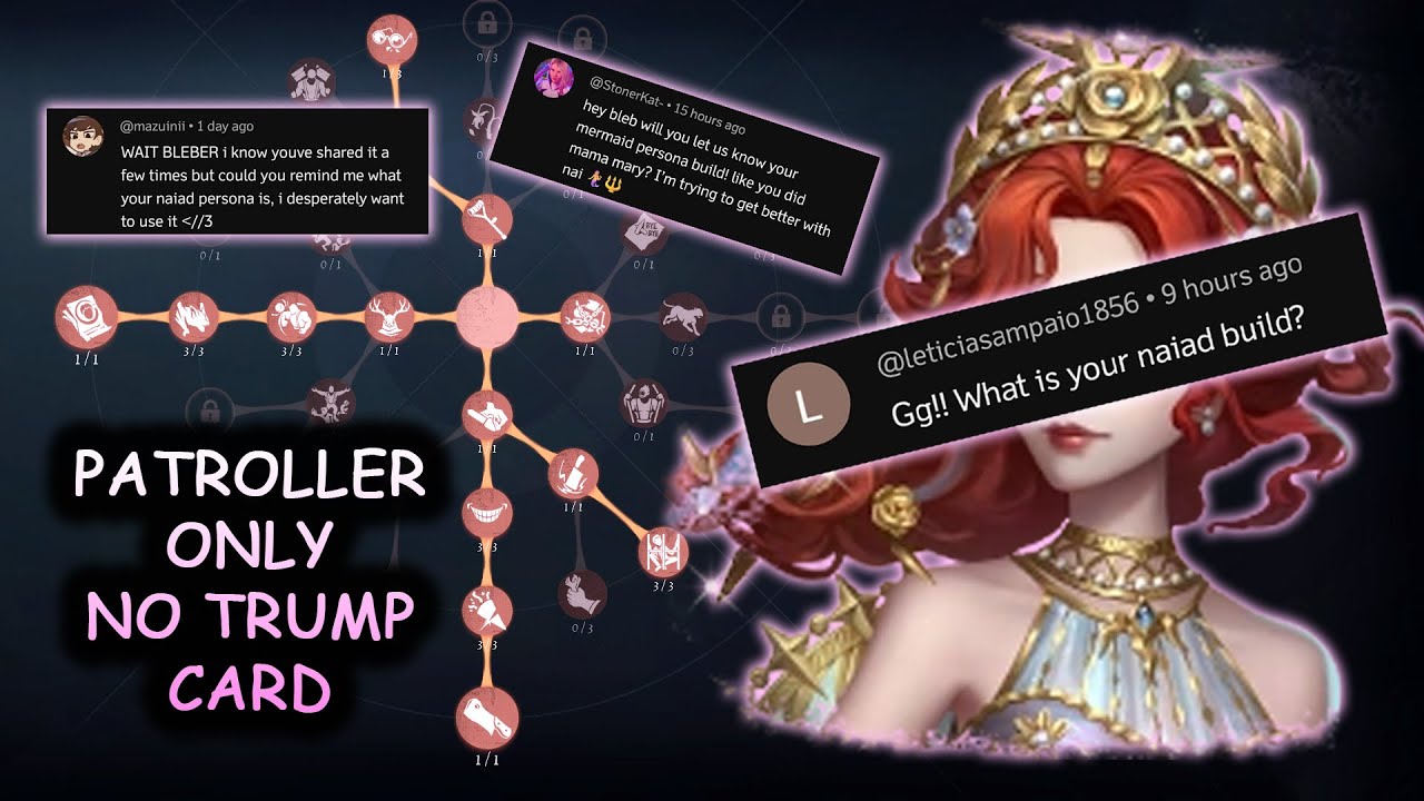 This is the persona build which helped me get Naiad's S Badge a few ...