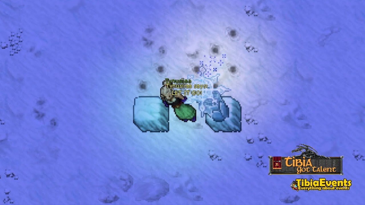 Tibia's frozen version :) #TibiaGotTalent #TGT_TibiaEvents - YouTube