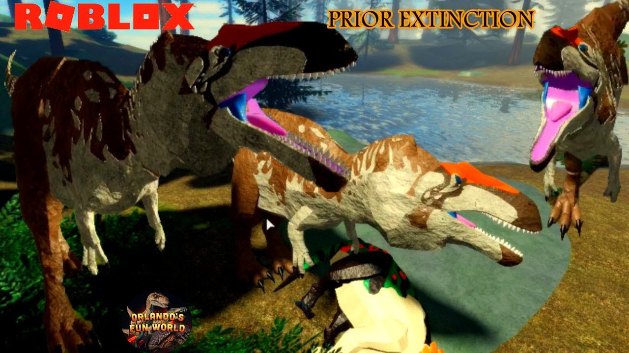 PRIOR EXTINCTION - NEW UPDATE ACROCANTHOSAURUS! - YouTube