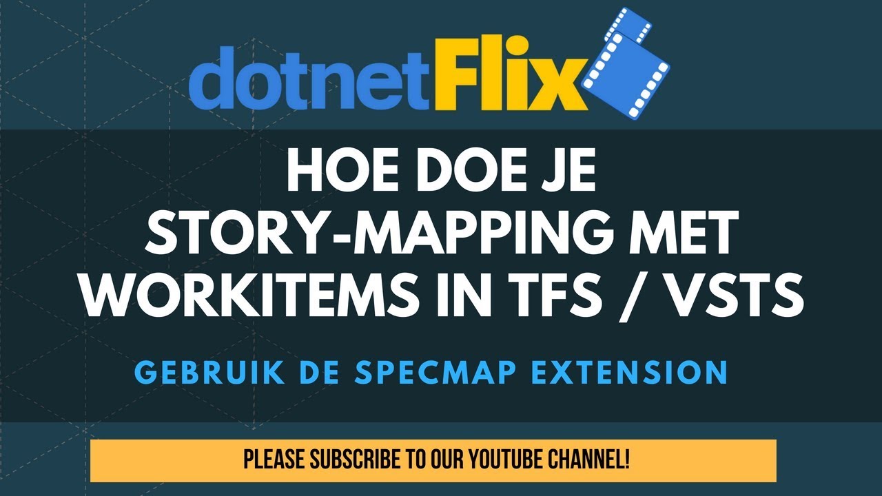 Hoe doe je story-mapping met workitems in TFS/VSTS met SpecMap - YouTube