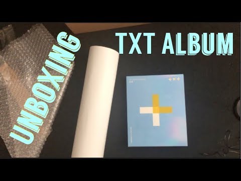 TXT Album Unboxing - YouTube