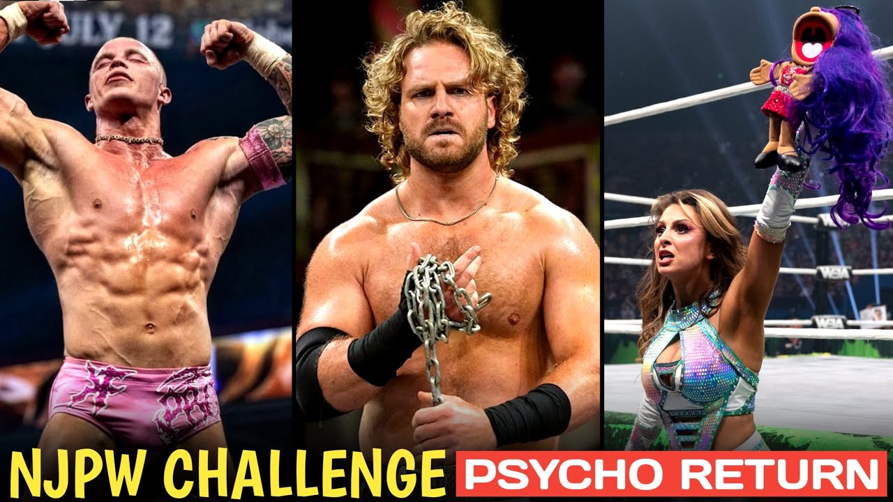 AEW Champion CHALLENGE NJPW🤯| AEW Biggest Collision of 2025 | Harley ...