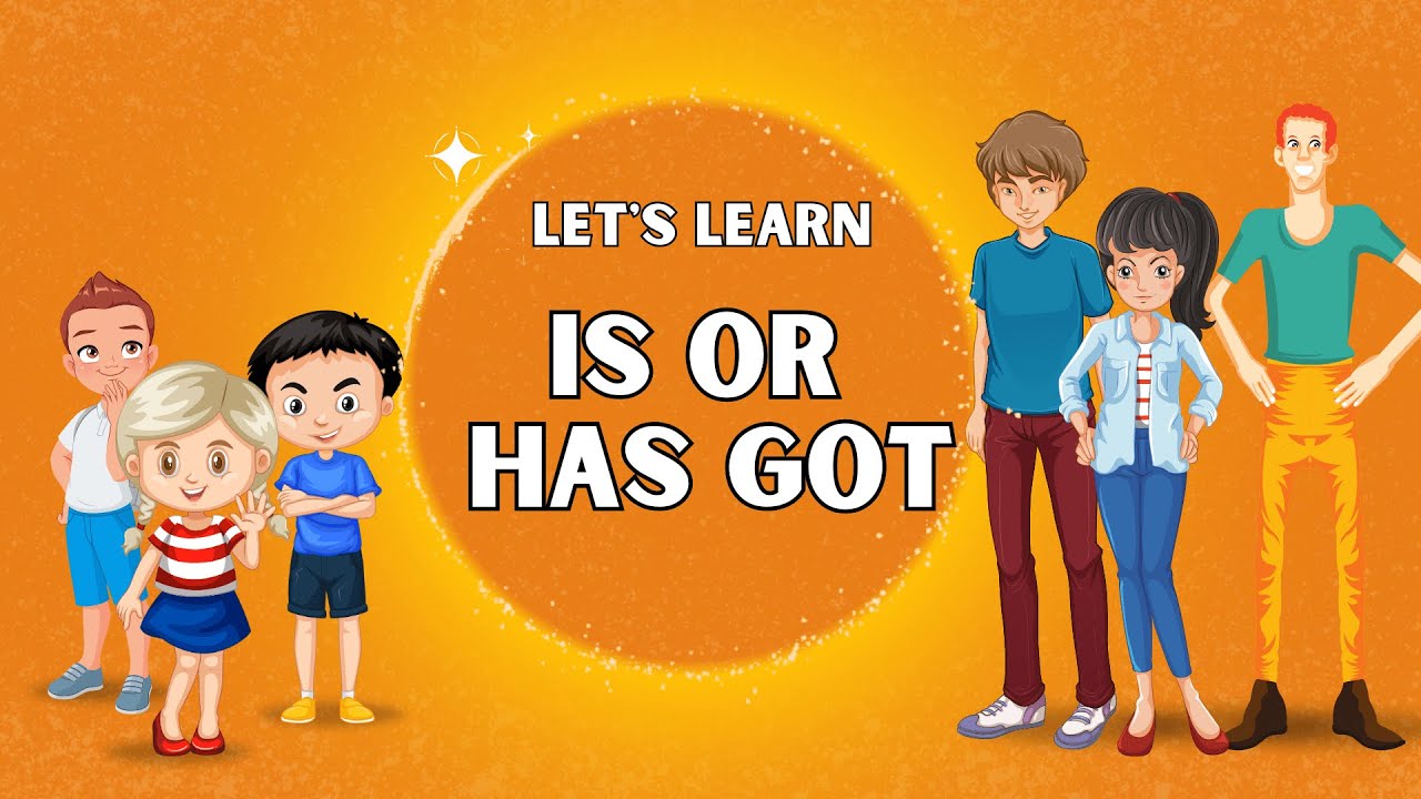 Let's Learn Is or has got [Short sentence] English 2 for beginners l ...
