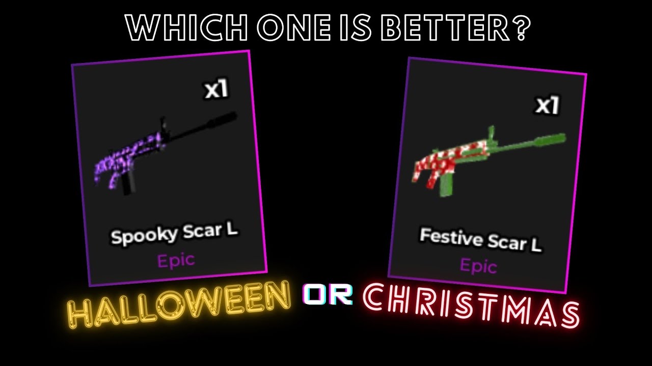 HALLOWEEN OR CHRISTMAS?! [FESTIVE VS SPOOKY SCAR L] (OHIO ROBLOX ...