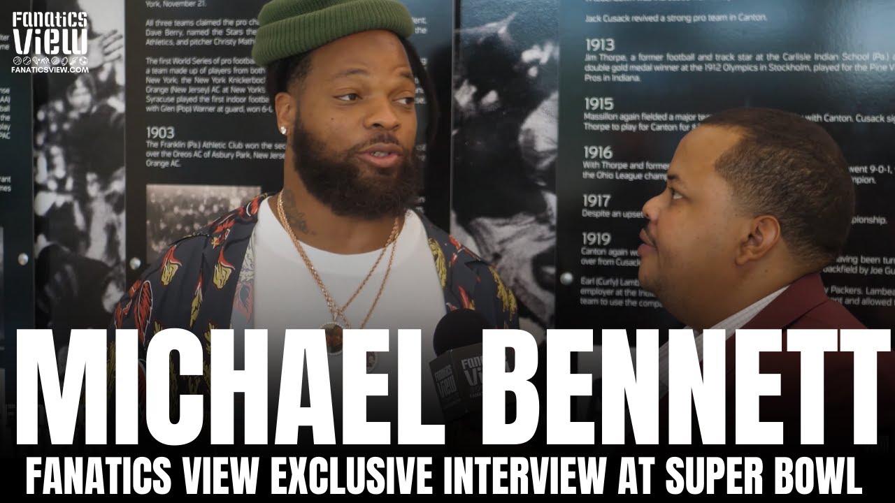 Michael Bennett talks Playing for the Dallas Cowboys, NFL Future ...