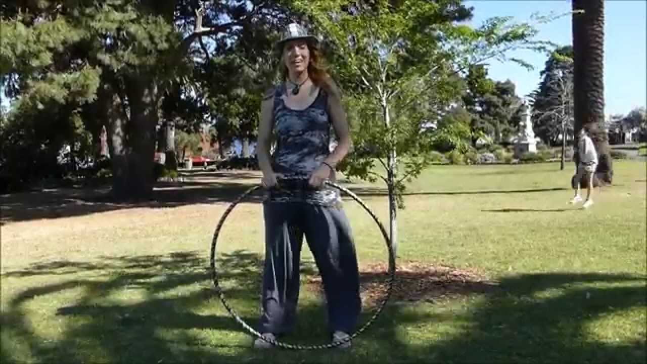 Backwards Weave Hula Hoop Tutorial - YouTube