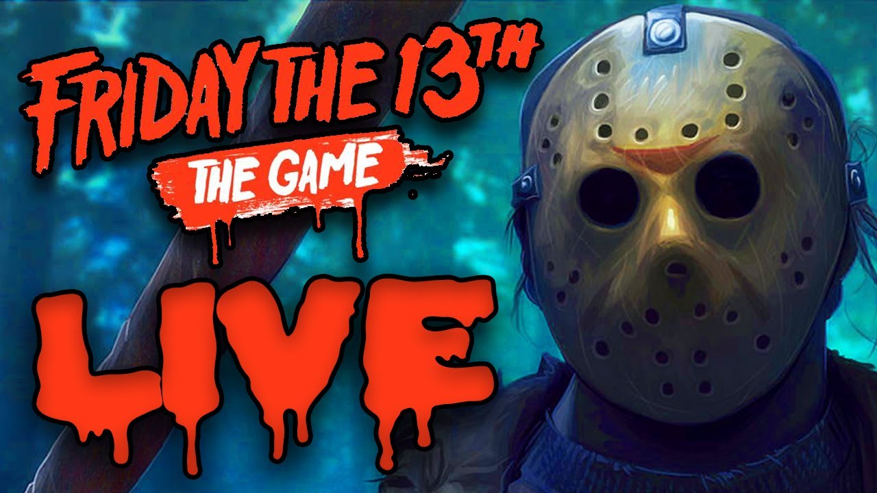 🔴 GETTING CHASED DOWN BY JASON VOORHEES LIVE!!! - [Friday the 13th ...