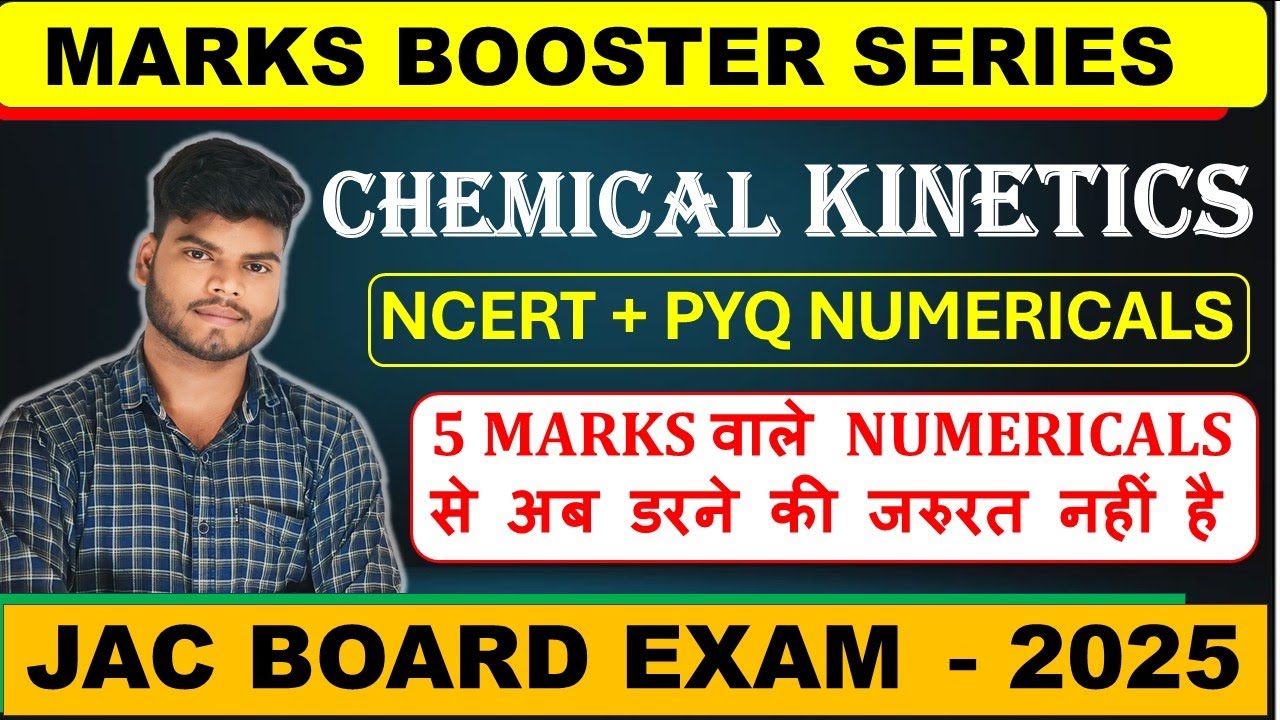 PART 2 NCERT BOOK + PYQ NUMERICALS || CLASS 12TH CHEMICAL KINETICS ...
