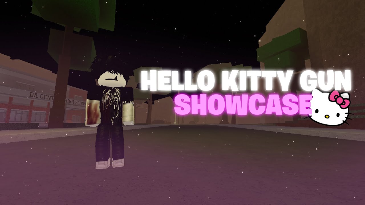 Da Hood Hello Kitty Gun Showcase! - YouTube