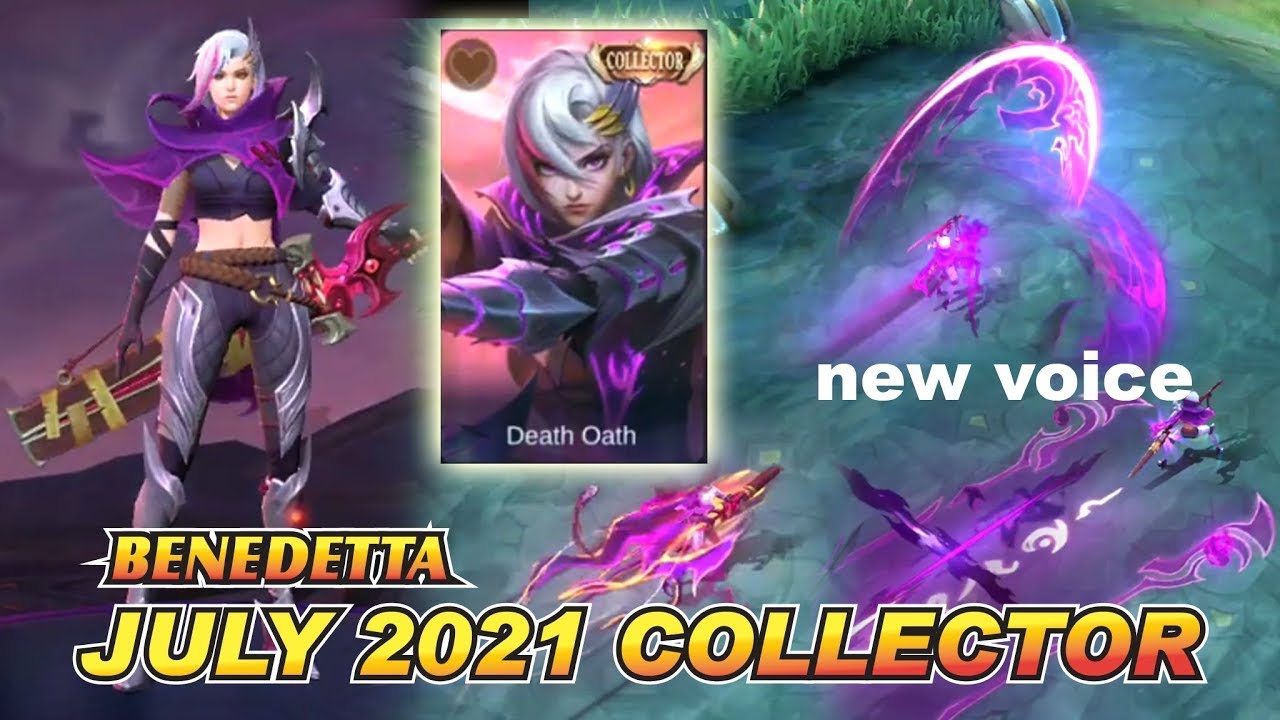 MVP! Benedetta New Skin Collector Death Oath Gameplay | Mobile Legends ...