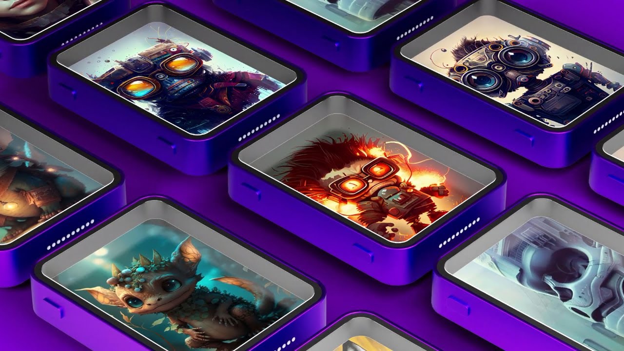 NFT Collection Promo Video 2023 - After Effects Template - YouTube