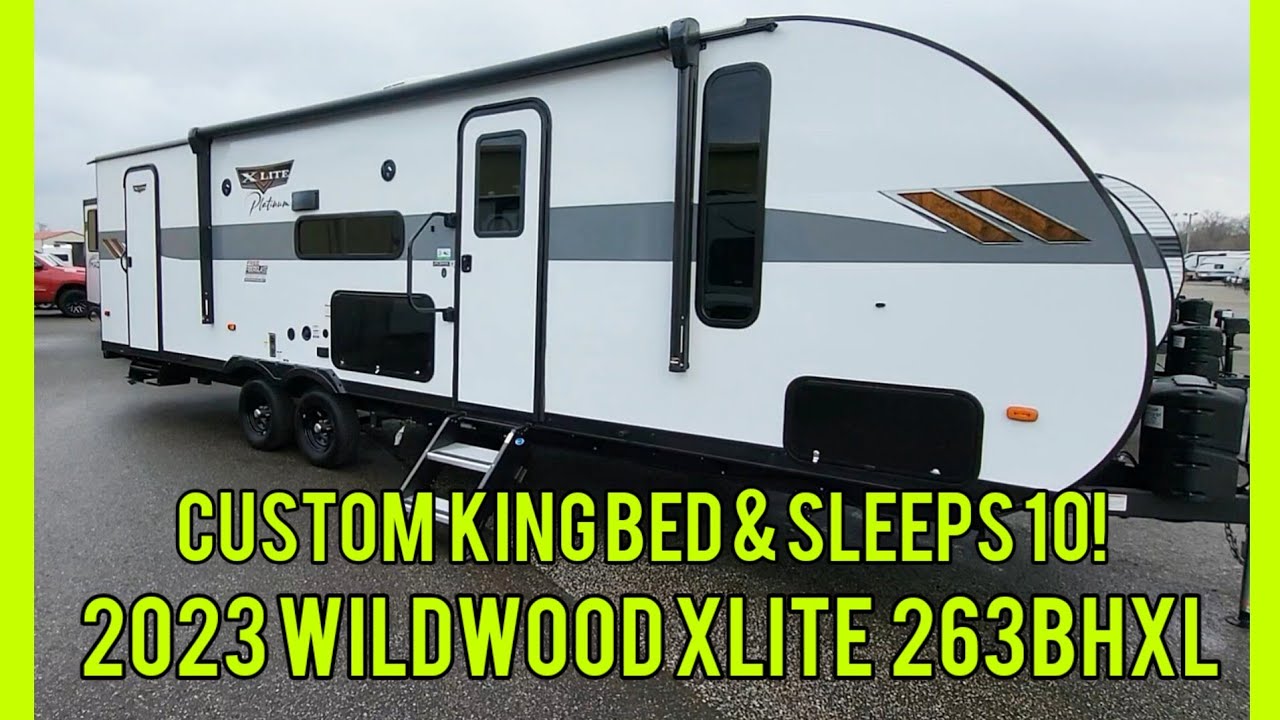 2023 Wildwood XLite Platinum 263BHXL walkthrough tour - YouTube