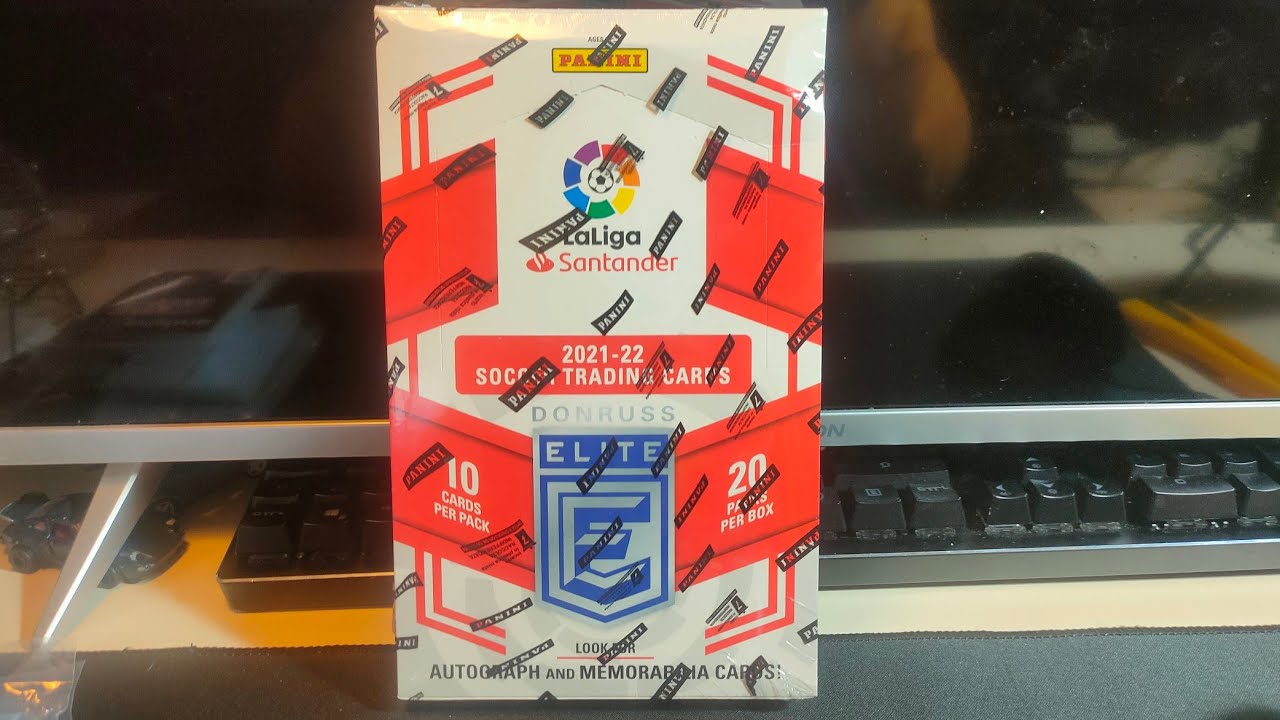 Retail box Panini Donruss Elite La Liga 2021-22 - YouTube