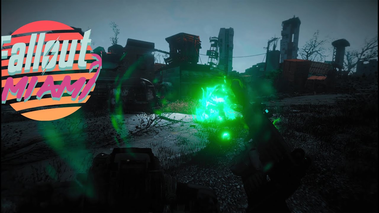 Fallout 4 Ultra Modded | Miami Misadventures | Weapon Showcase - YouTube