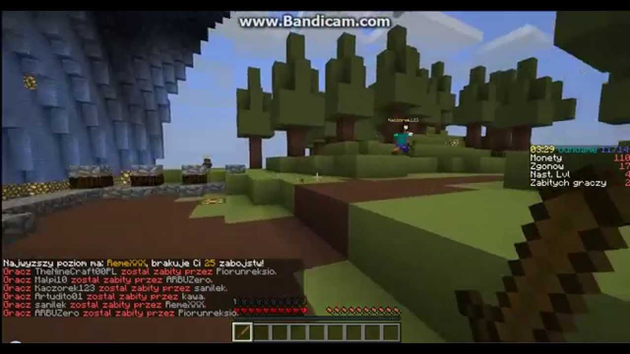 Minecraft gun game serwer mysg pl mini games odc #3 - YouTube