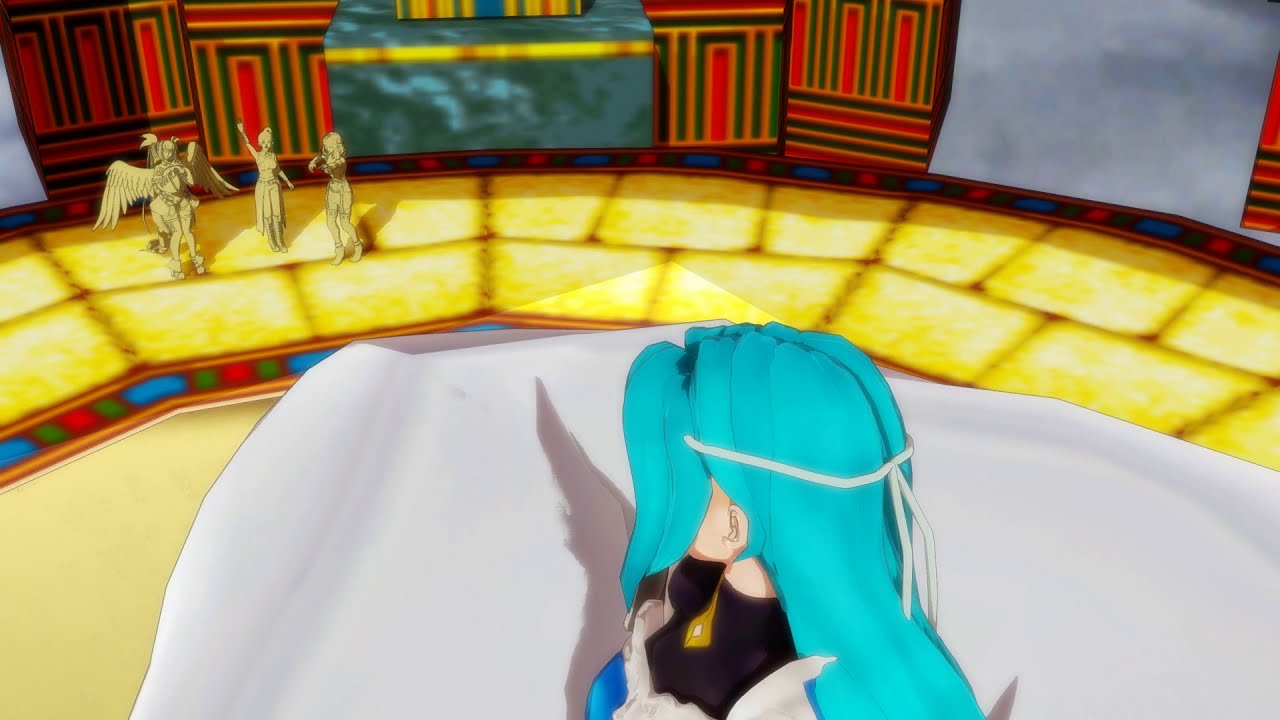 ASFR Golden Pool Statues - YouTube