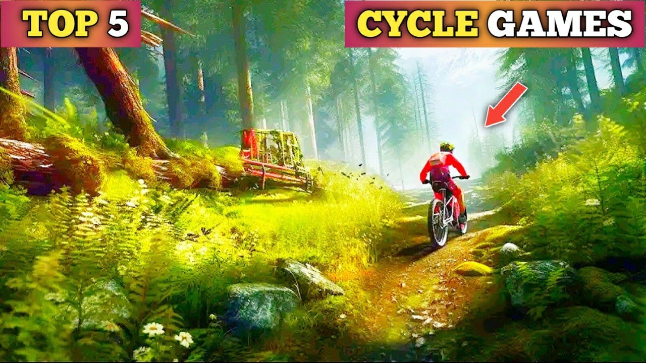 TOP 5 BEST CYCLE GAMES FOR ANDROID || BEST CYCLE DRIVING ANDROID GAMES ...