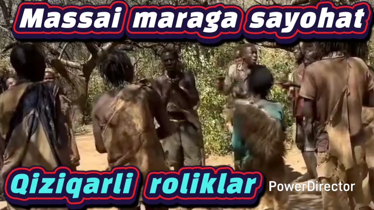 Қизиқарли роликлар Массаи марага саёхат рекорд сари йул кения #africa # ...