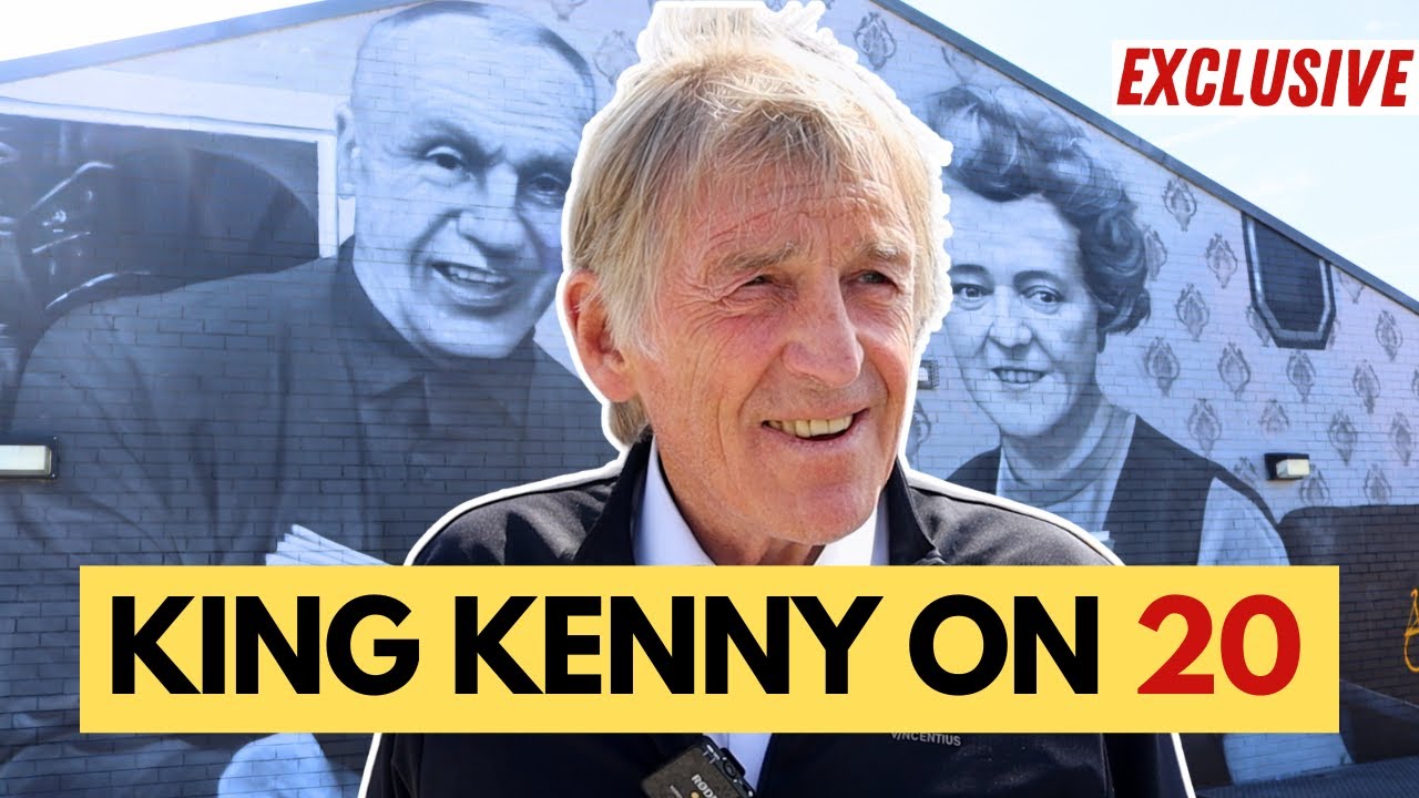 SIR KENNY DALGLISH EXCLUSIVE | New Bill Shankly Mural Unveiling - YouTube