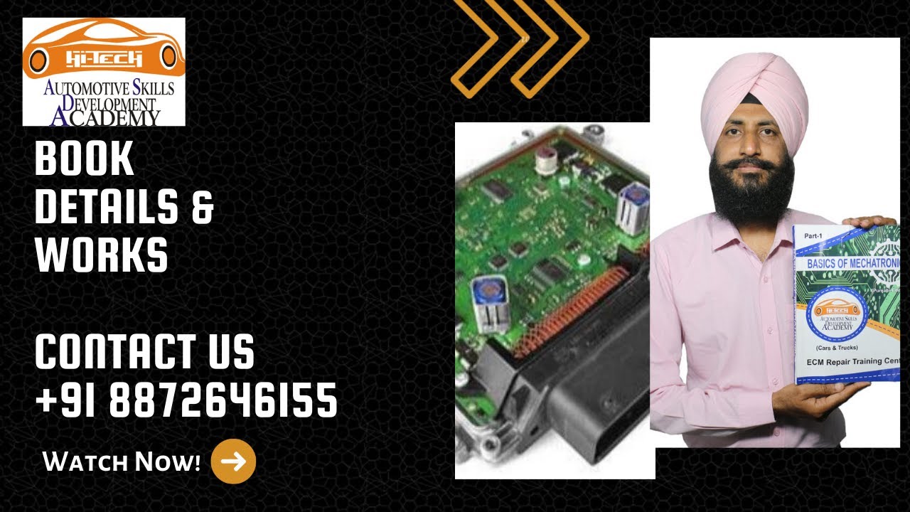 ECM REPAIR EXPERT | BASICS OF MECHATRONICS | BOOK DETAILS & WORKS ...