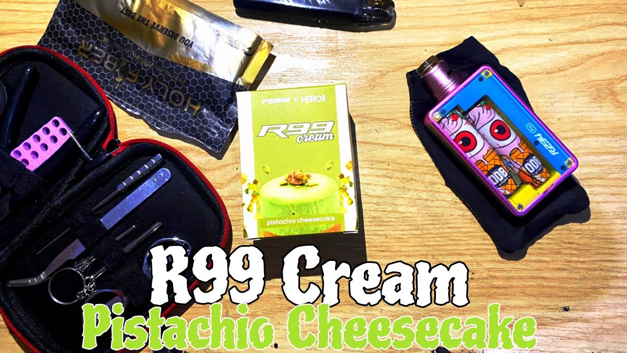 Ga Bisa Berkata Kata Sih // R99 Cream Pistachio Cheesecake By R99 X ...