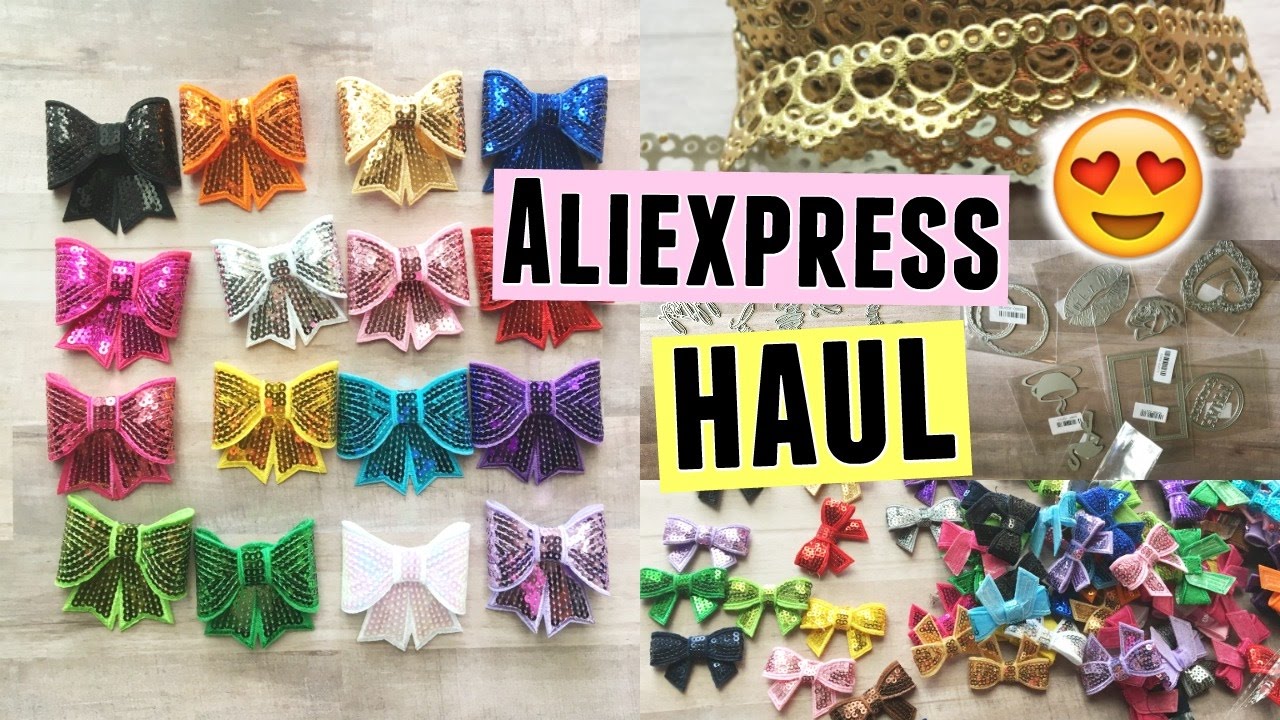 ALIEXPRESS HAUL #1 - YouTube