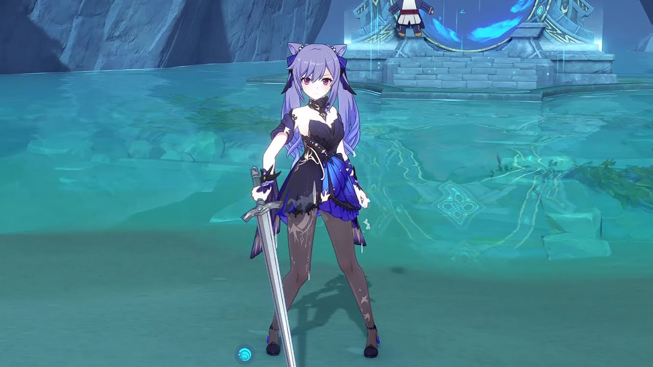 I finally get Keqing! (her skin prepared) - YouTube