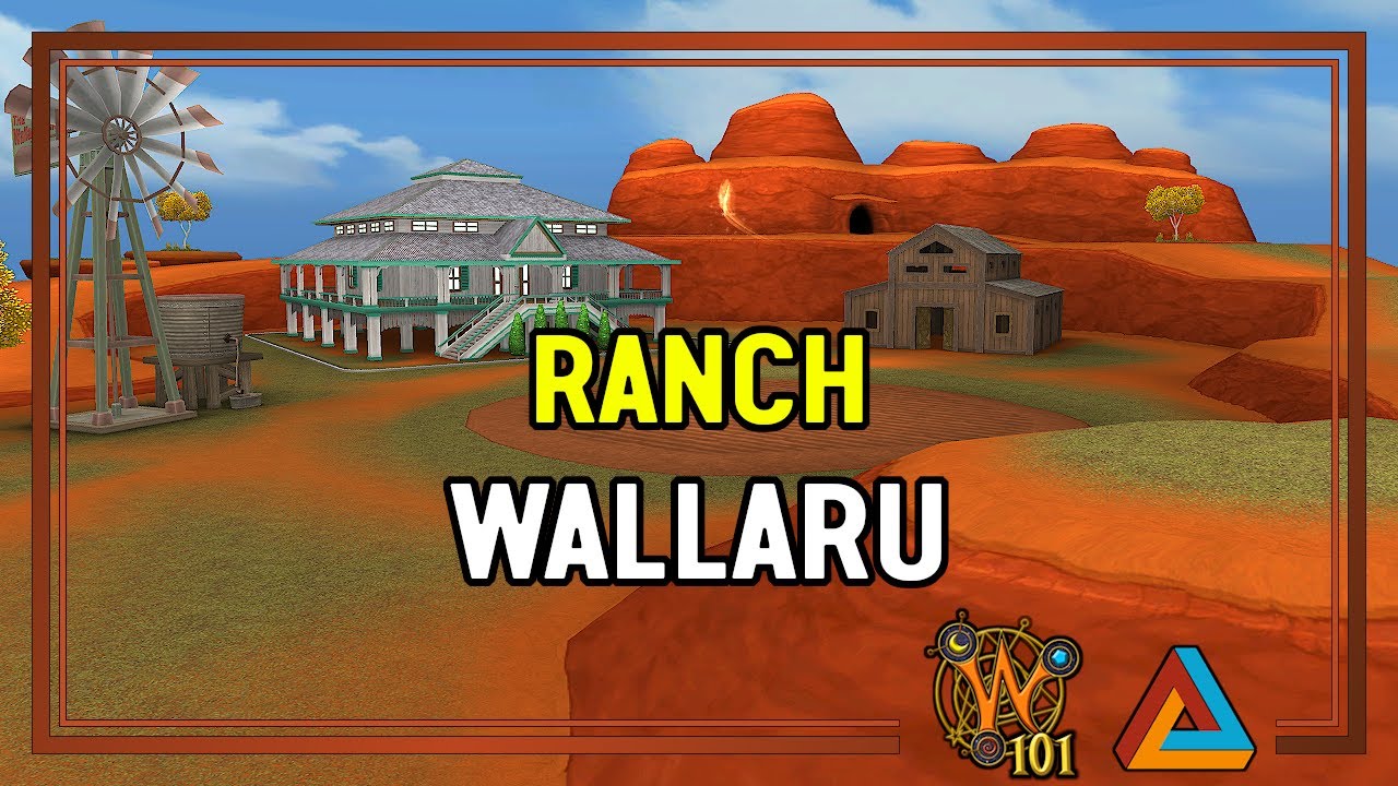 Wizard101: Wallaru Bundle | Ranch Showcase - YouTube