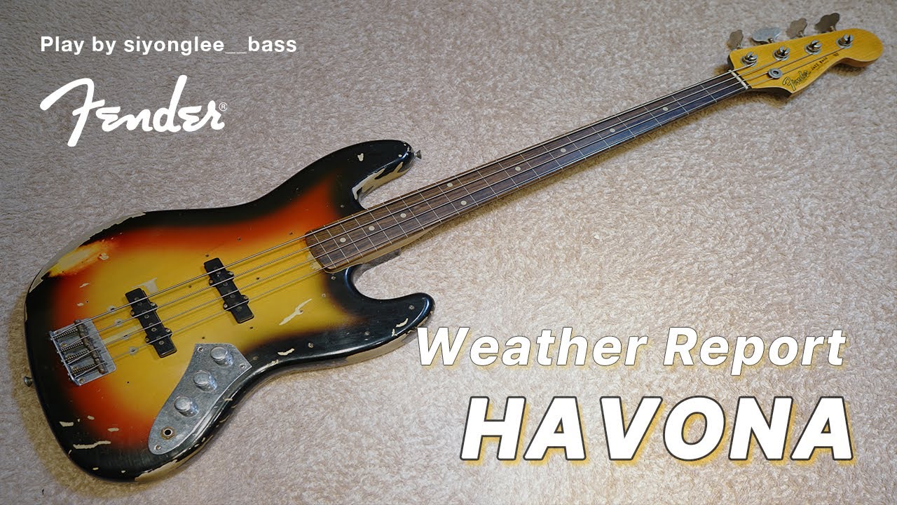 Havona - Weather Report/Jaco Pastorius Fender CustomShop Fretless ...