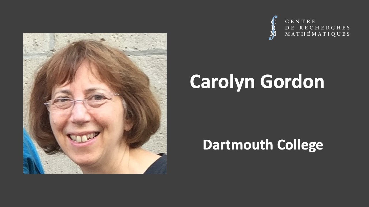 Carolyn Gordon: The Steklov spectrum of convex Euclidean polygons - YouTube