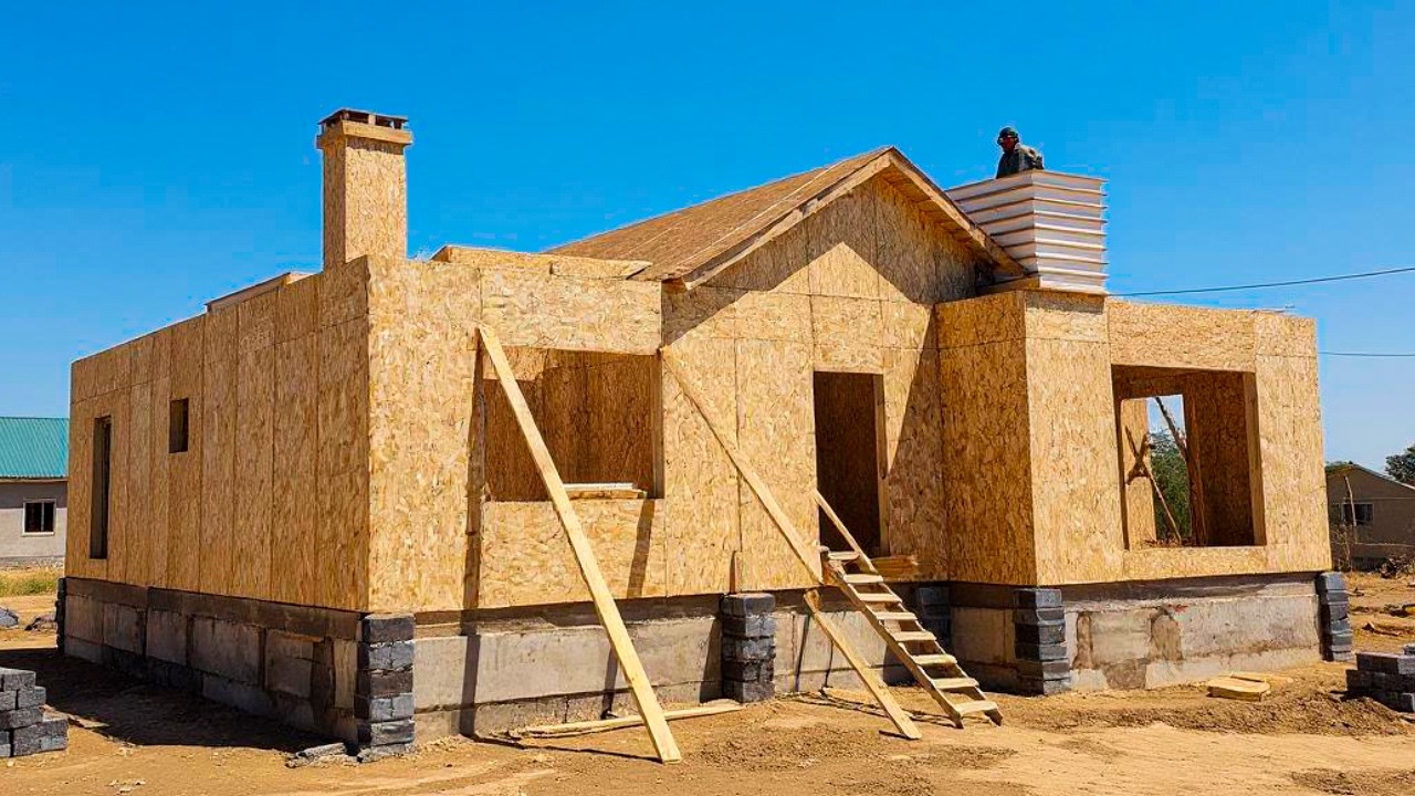 Built a Big HOUSE in 3 Days | Full Construction Process - YouTube