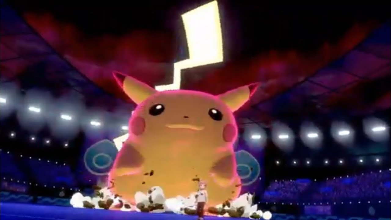 Pikachu Moveset & Battle against OP Pokemon - Pokemon Sword and Shield ...
