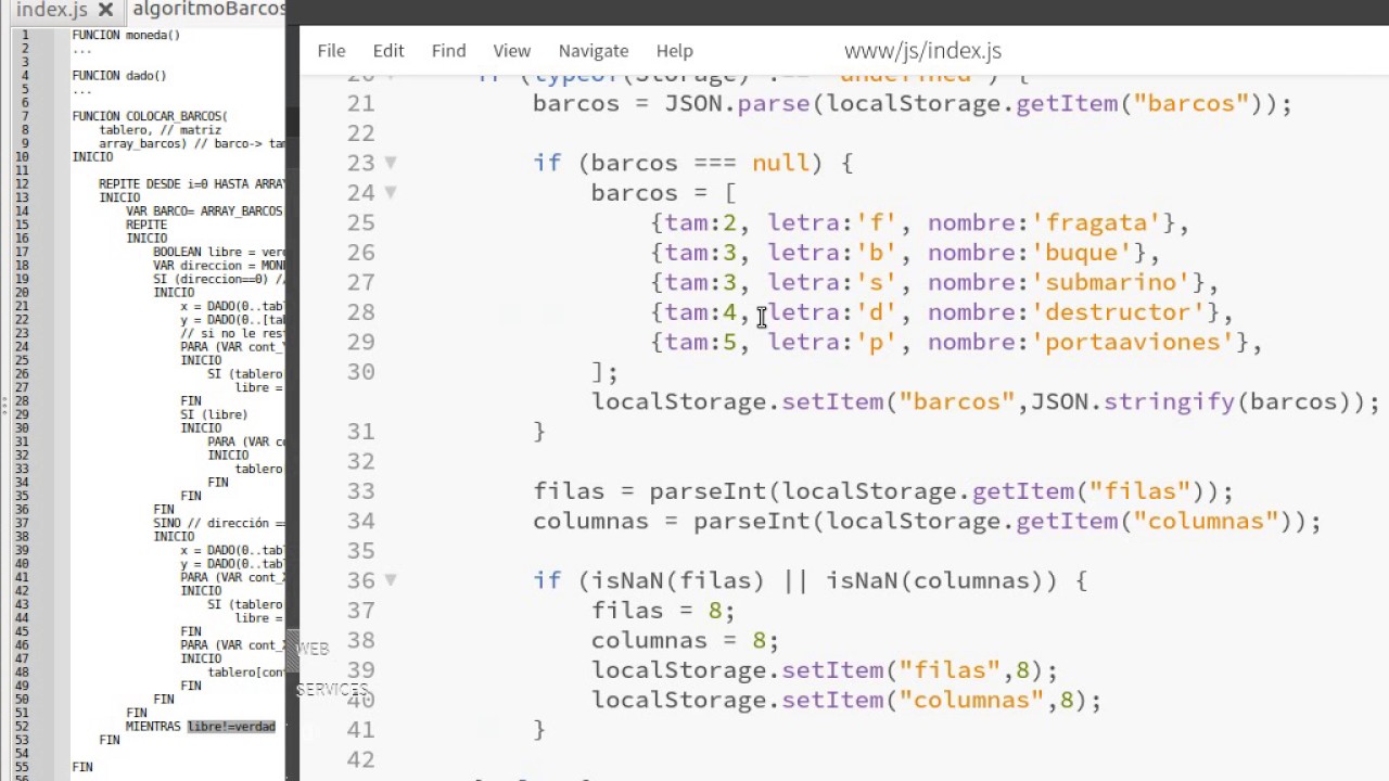 Juego Hundir la flota: Aprende a programar en HTML5 y JS (parte 9) - YouTube