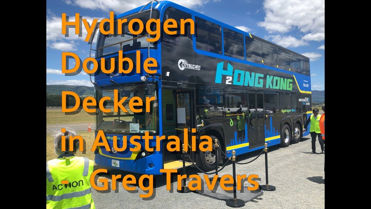 Hydrogen powered Double Decker Hong Kong Bus in Australia on 29 ...