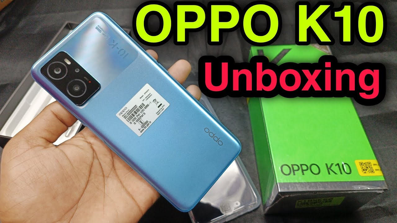 Oppo K10 Unboxing || Oppo K10 Camera Test || 5000mAh Battery, Features ...