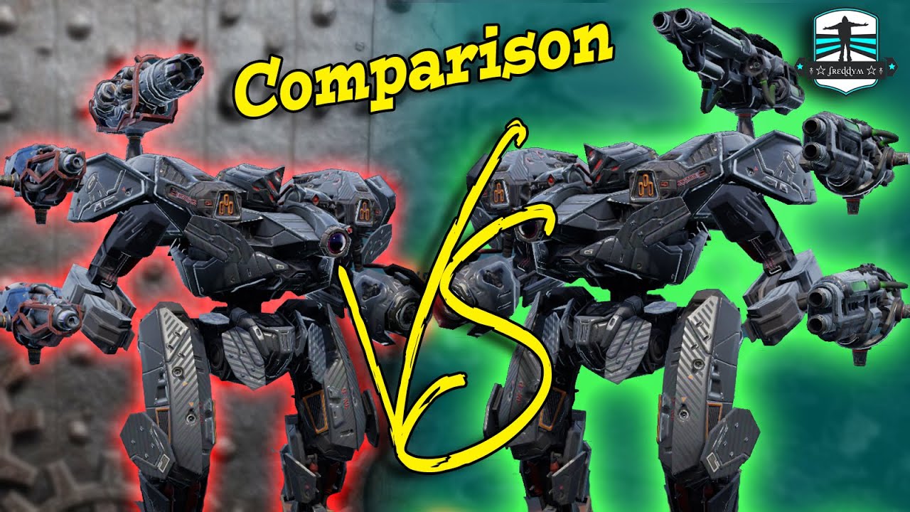 New Titan Weapon Anguisher & Ruiner Comparison War Robots - YouTube
