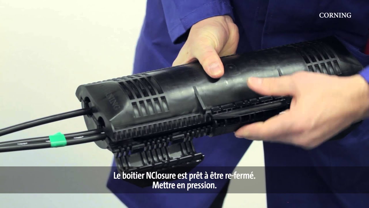Corning nClosure® Installation Video (French) - YouTube