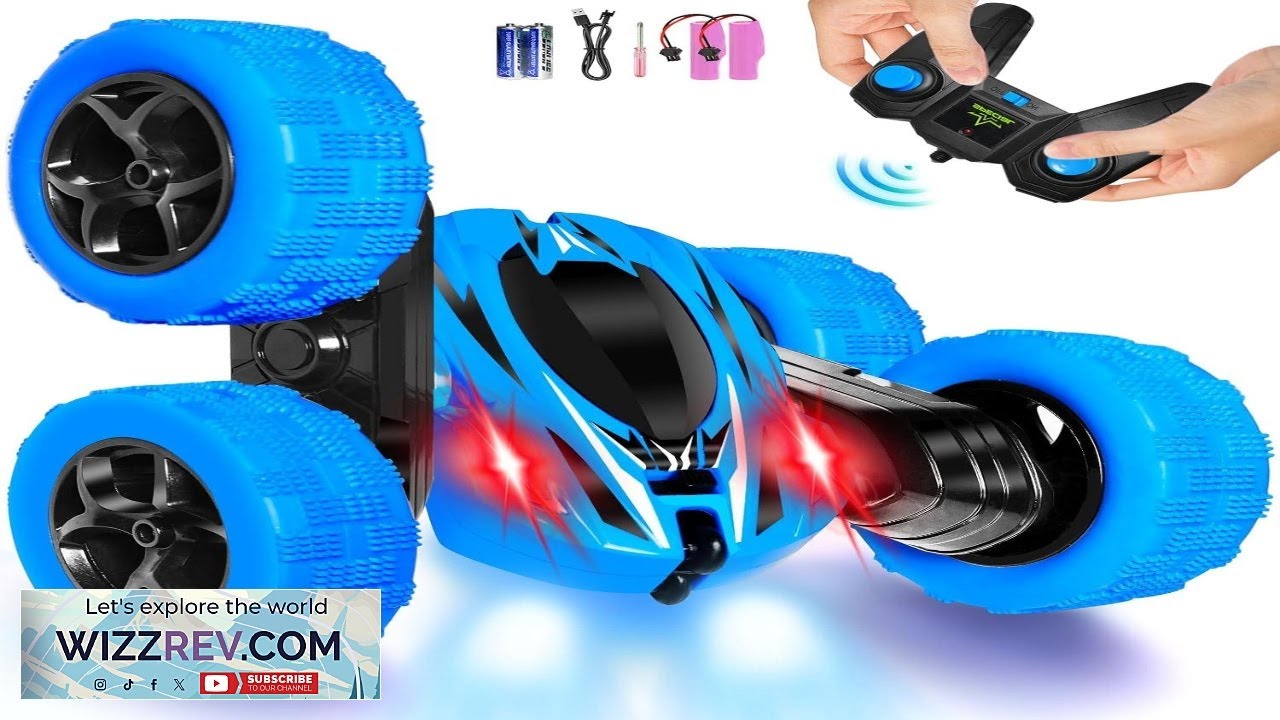 FREE TO FLY Remote Control Car Boys Toys: 360 Flip Rc Cars Review - YouTube