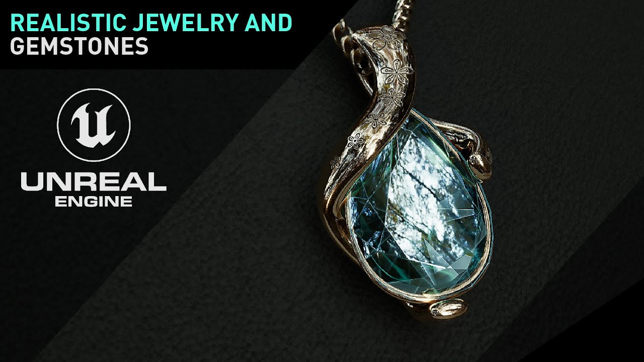 Photorealistic Gemstone / Jewelry in Unreal Engine 5 (and Substance ...