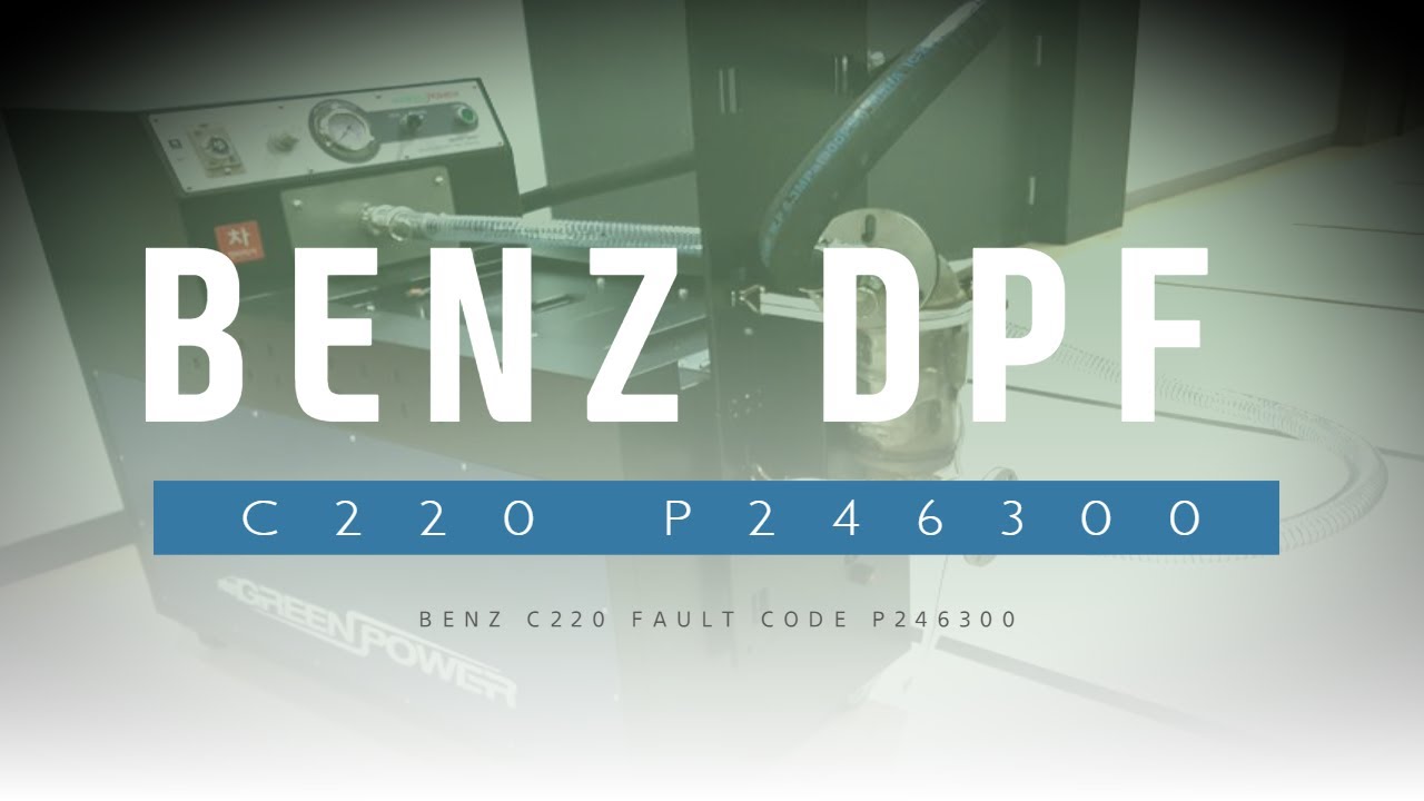 Benz c220 fault code p246300 and solution - YouTube