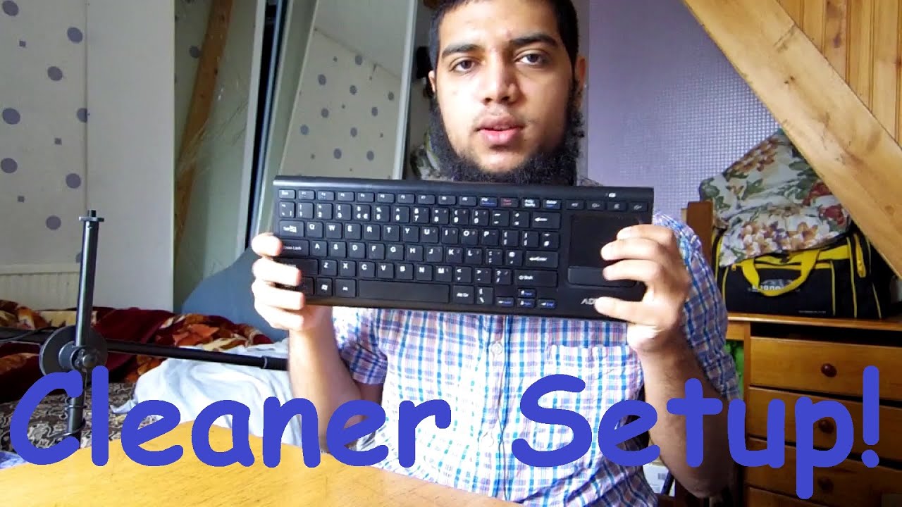 ADVENT AKBTP14 Wireless TouchPad Keyboard with left and right button 2 ...