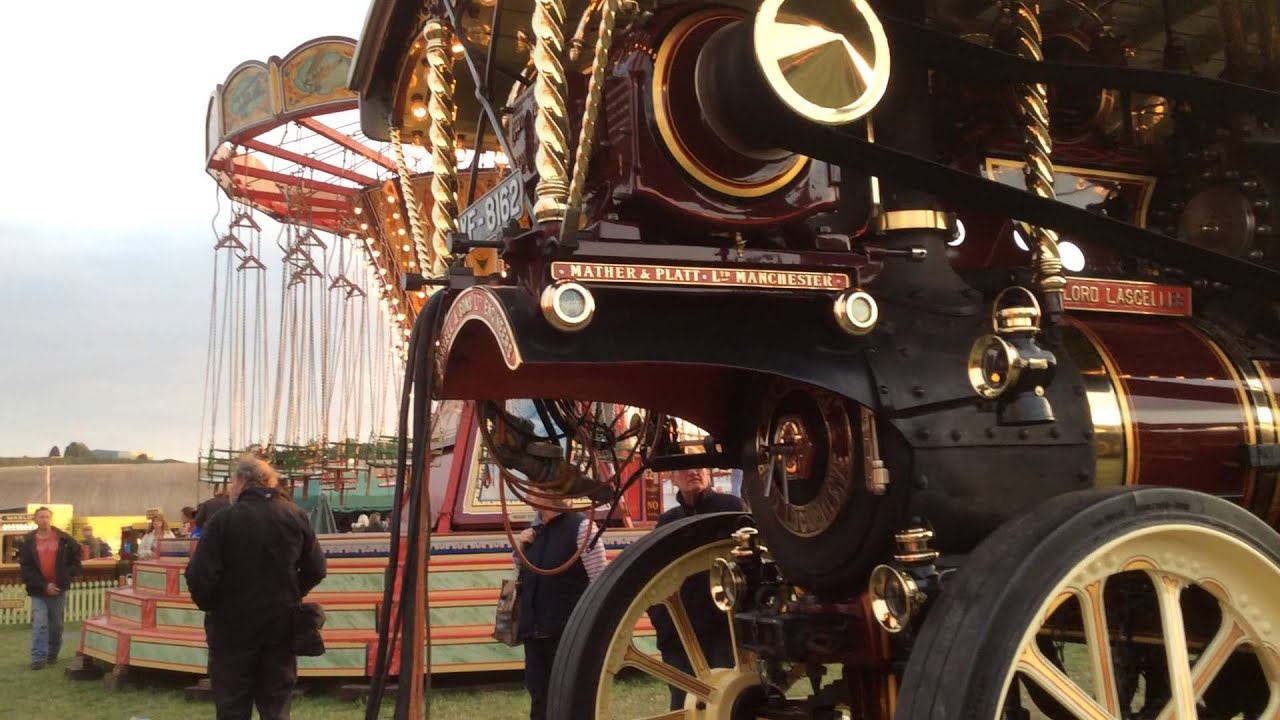 Lord Lascelles generating @ The Great Dorset Steam Fair Sept 2015 ...