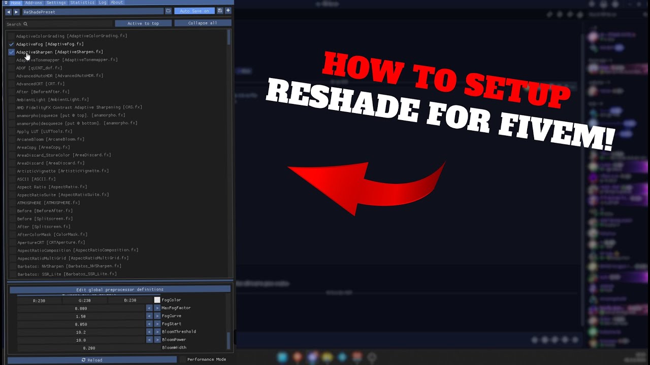 How to setup reshade for FiveM UPDATED (2026 EASY INSTALL) - YouTube