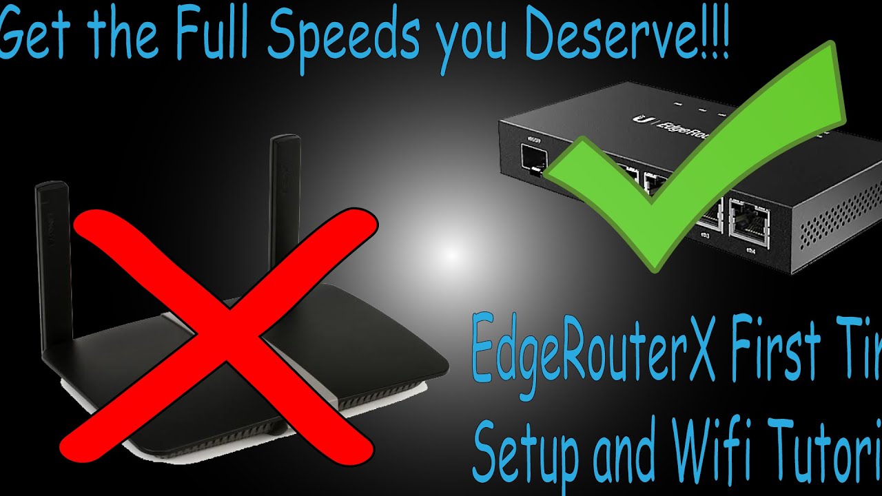 EdgeRouterX Setup - YouTube
